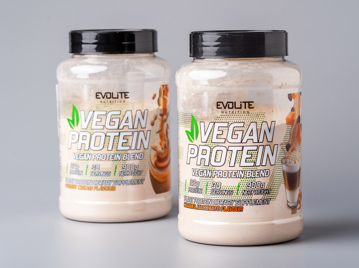 Купити Протеїн Evolite Nutrition Vegan Protein 900 г Caramel Macchiato ...